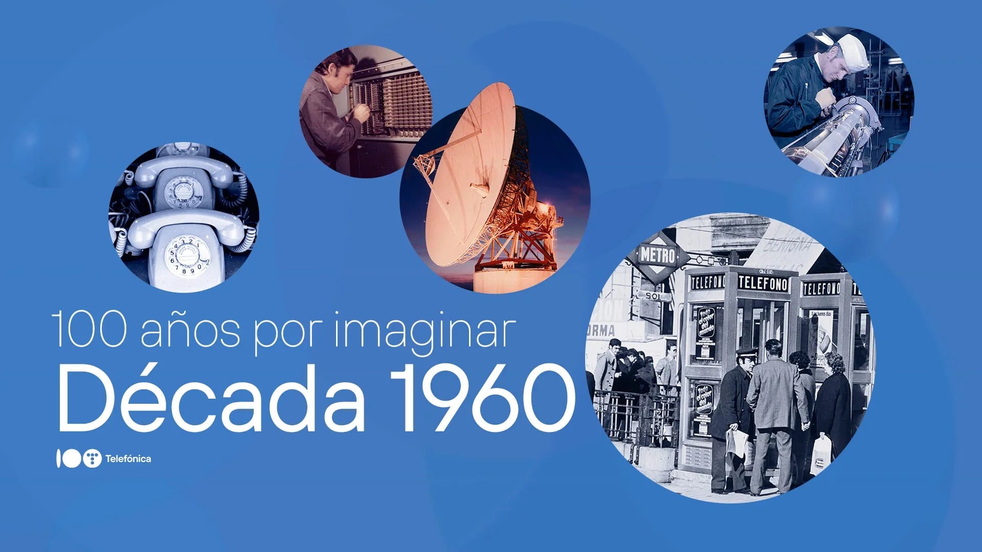 Telefónica: Década años 1960... Cómo innovó y ayudó al hombre a llegar a la Luna