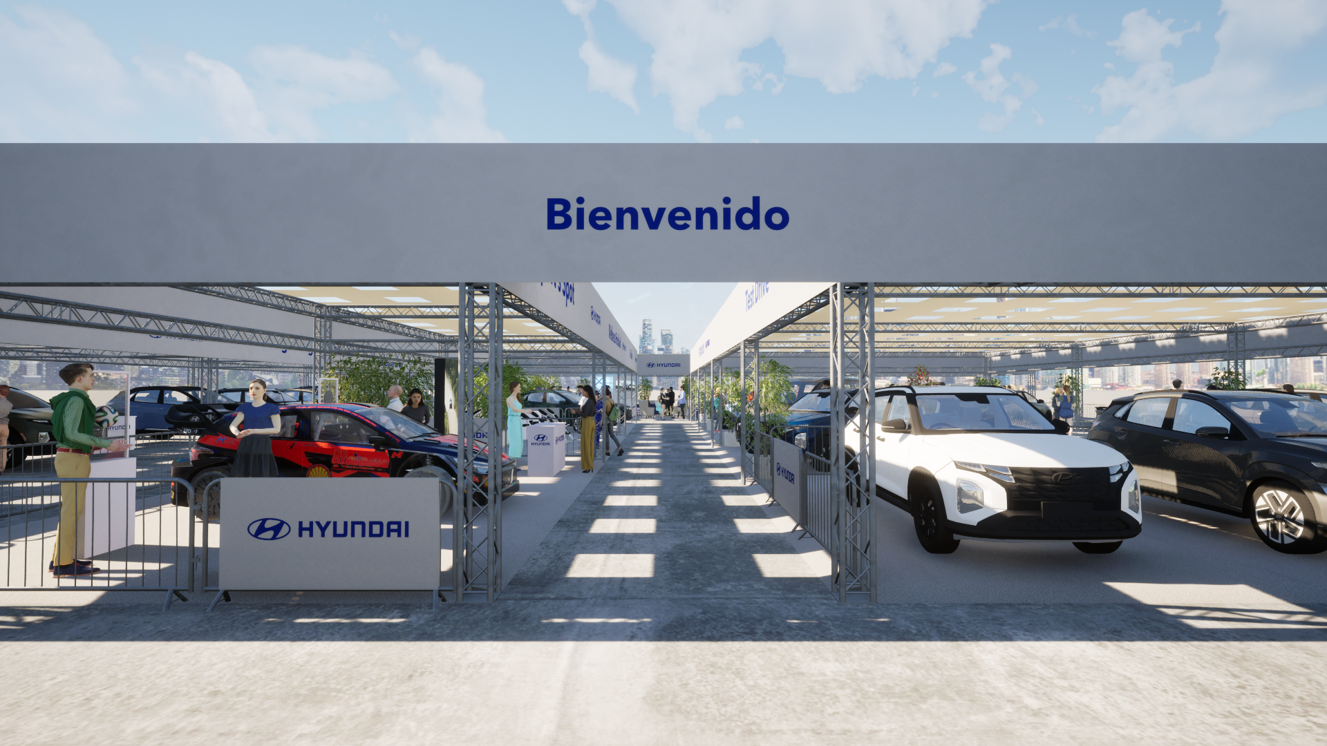 Hyundaiverse: exhibición gratuita que llega con simulador de carreras ...