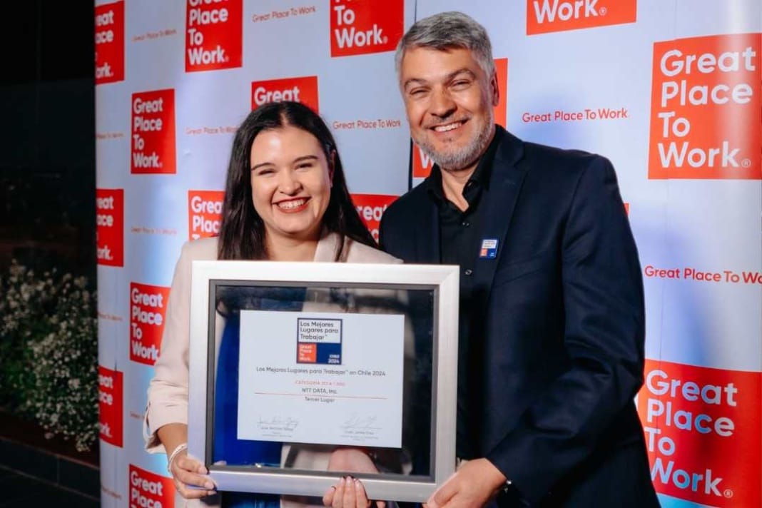 NTT DATA es reconocida como la 3ra mejor empresa para trabajar en Chile
