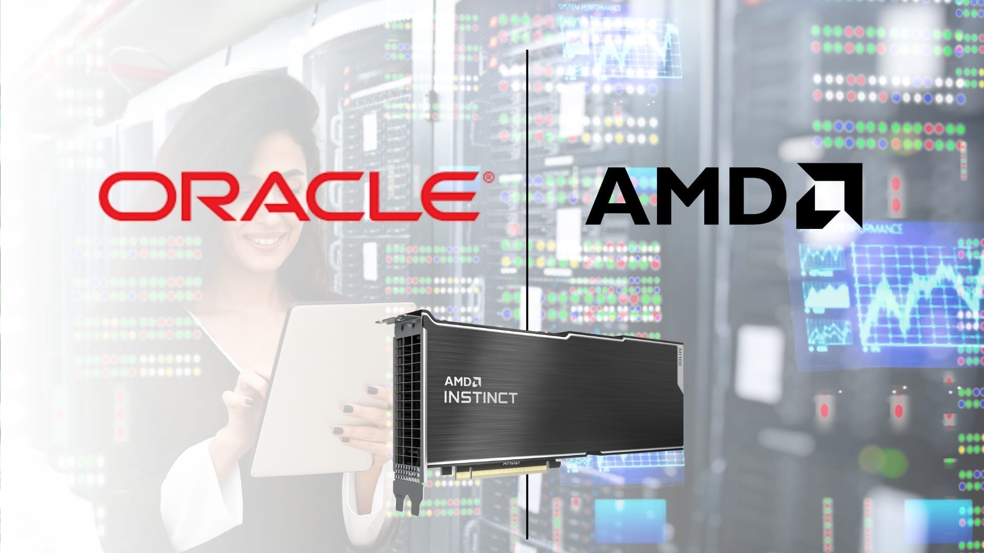 AMD y Oracle sellan acuerdo multimillonario para impulsar la IA con 30.000 aceleradores MI355X